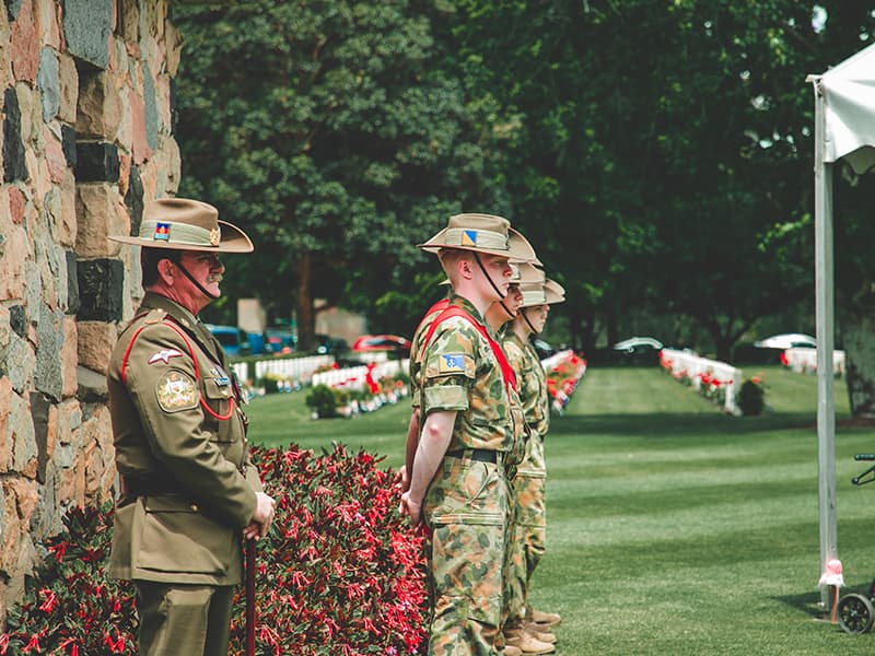 The Australian War Graves Memorial Area | SMCT
